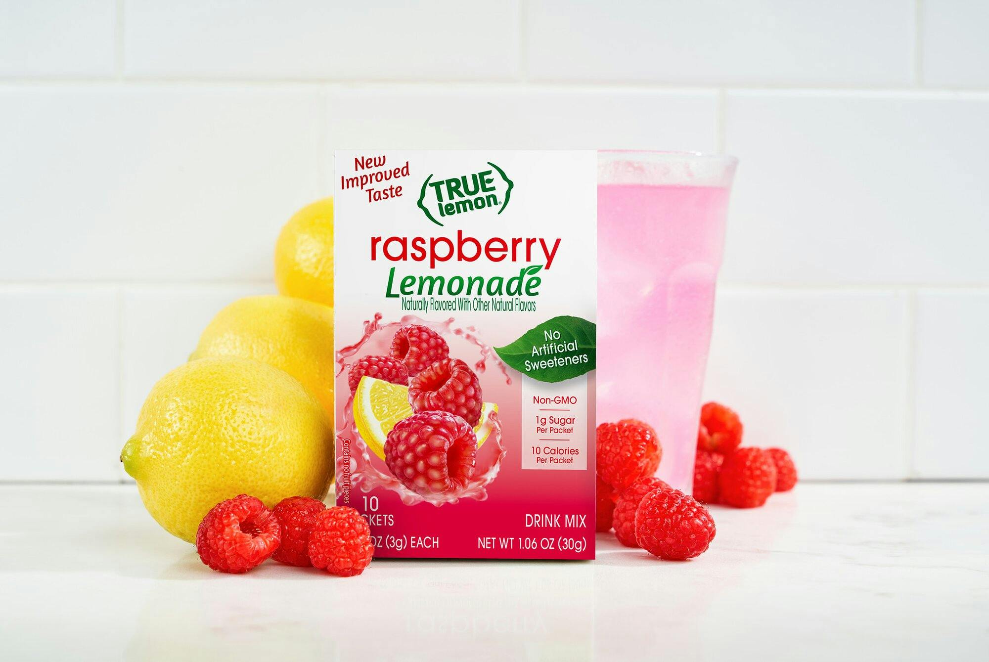 True Lemon Peach Iced Tea Drink Mix | True Citrus