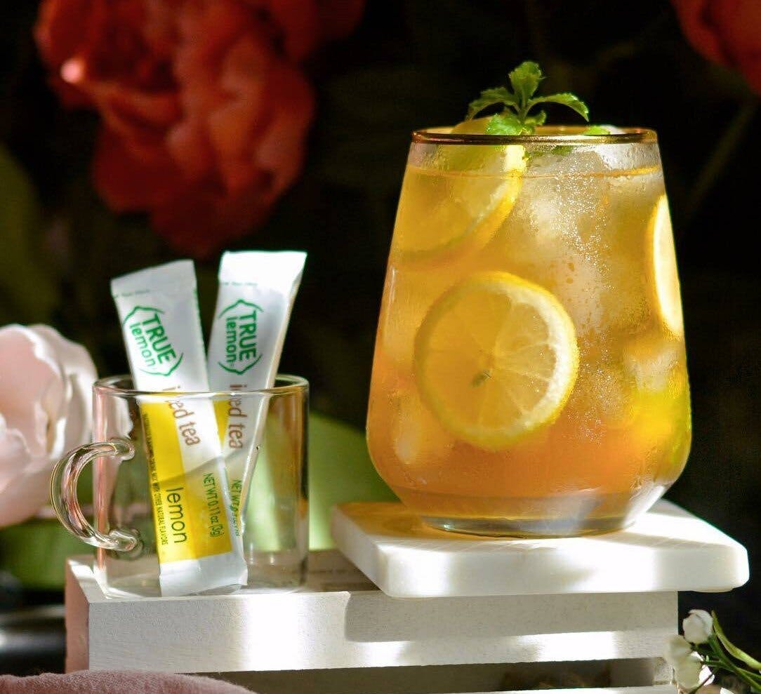 True Lemon Peach Iced Tea Drink Mix | True Citrus